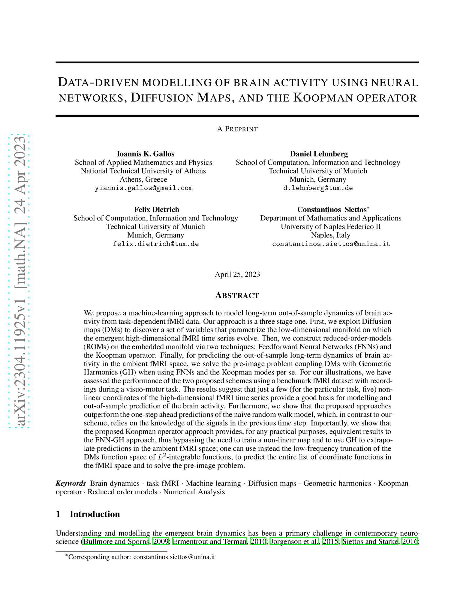 Semisance on Twitter: "Data-driven modelling of brain activity using neural networks, Diffusion ...