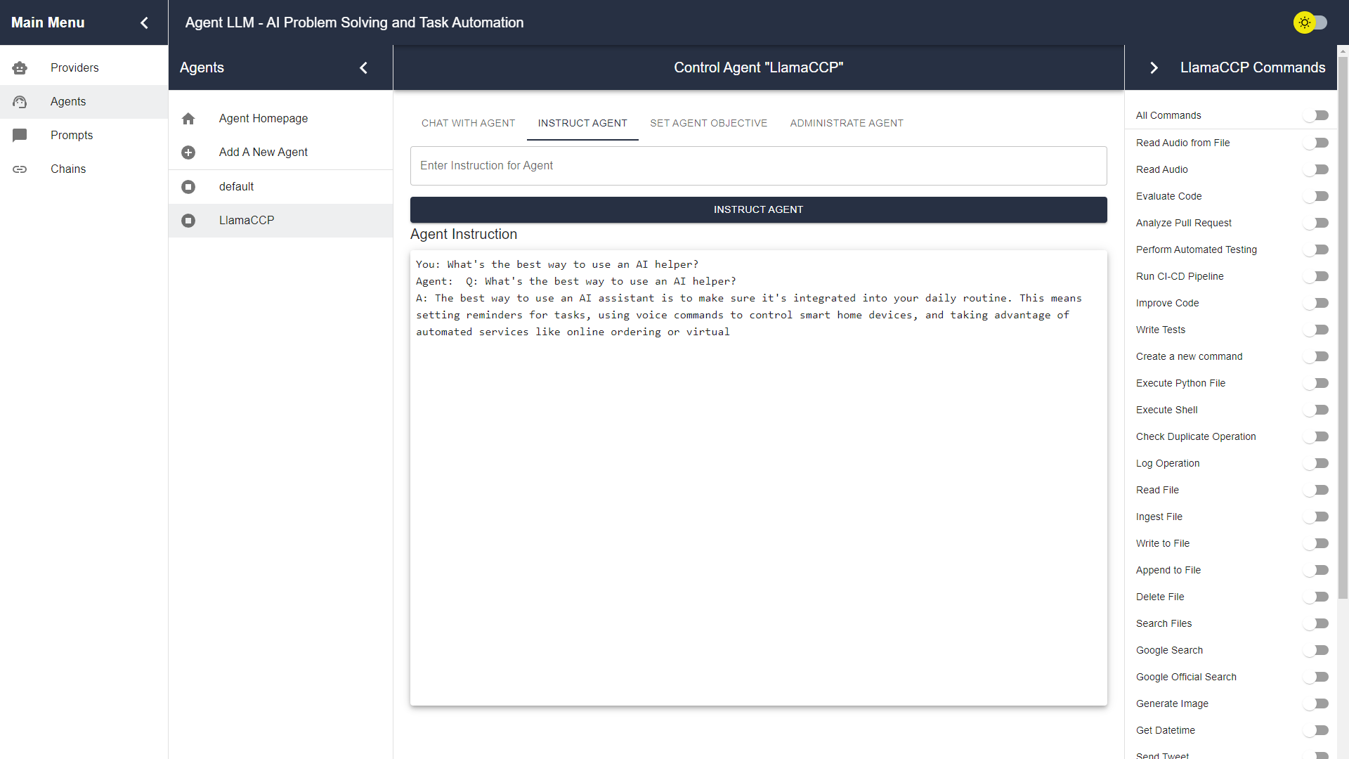Agent-LLM (@AgentLLM) / Twitter