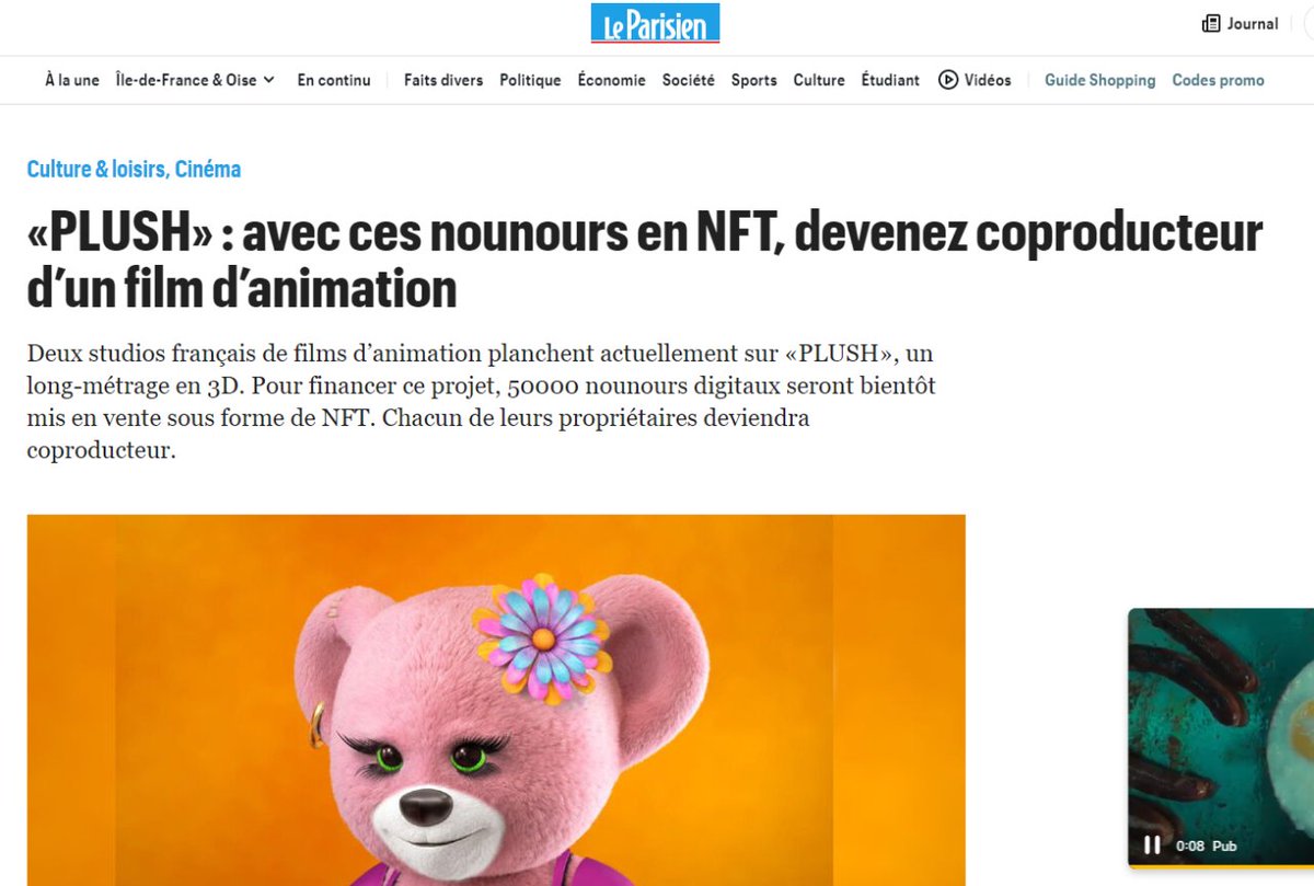 🧵 THREAD - Le scandale des NFT Plush 700 investisseurs ont perdu plus d ...