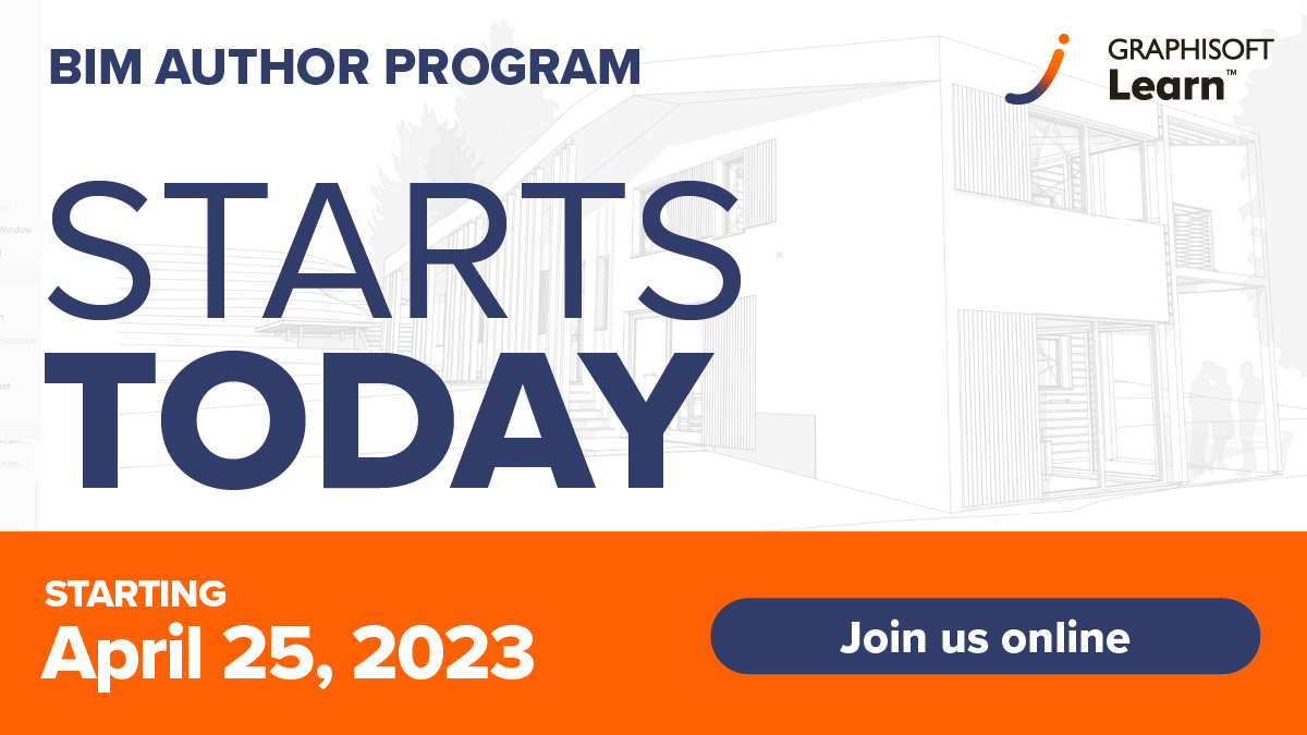 Archicad on Twitter: "Graphisoft's BIM Author Program starts today! Are you with us? Not yet? We ...