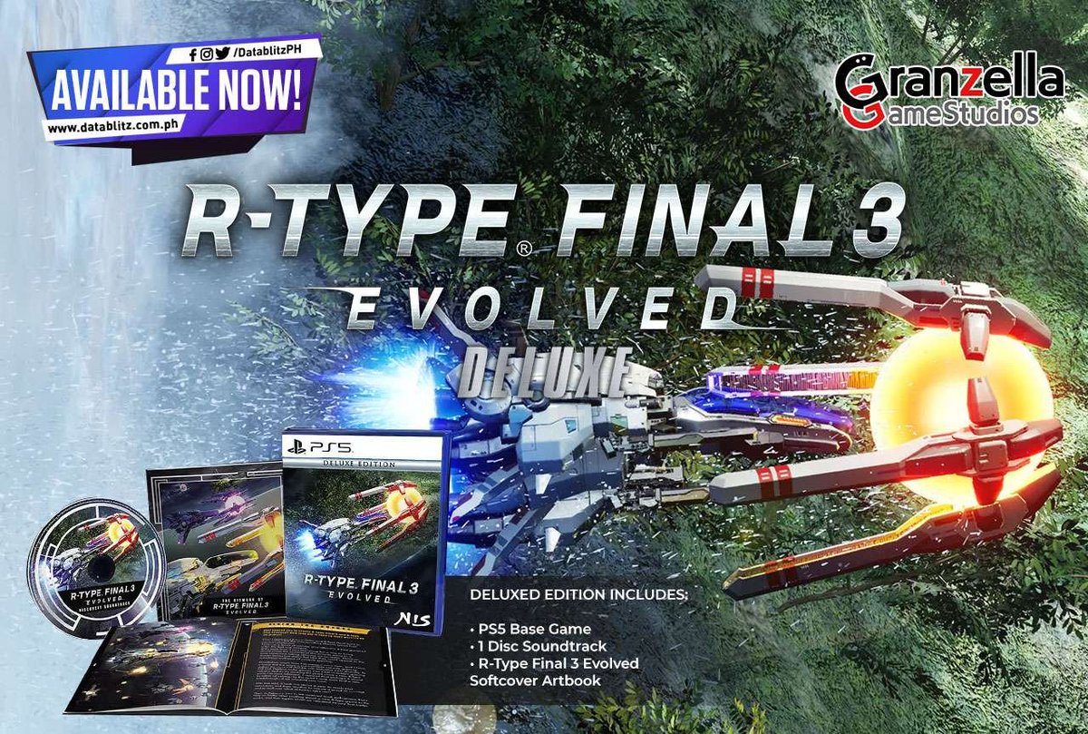 DataBlitz on Twitter: "ENHANCE. EVOLVE. EVISCERATE. R-Type Final 3 Evolved Deluxe Ed. for PS5 ...