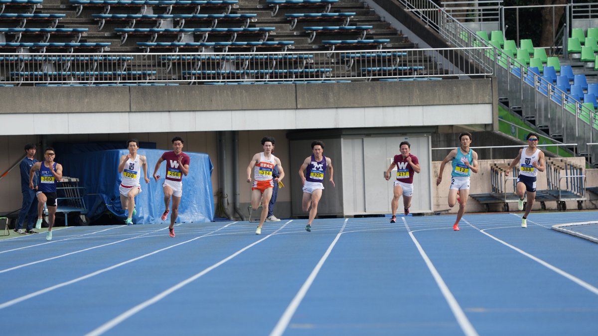 ATHLETE News on Twitter: "4/23 2023日本学生陸上競技個人選手権大会 最終日ハイライト 男子200m決勝 男子短距離は200mもワセダ！ 優勝 西 裕大（早稲田 ...