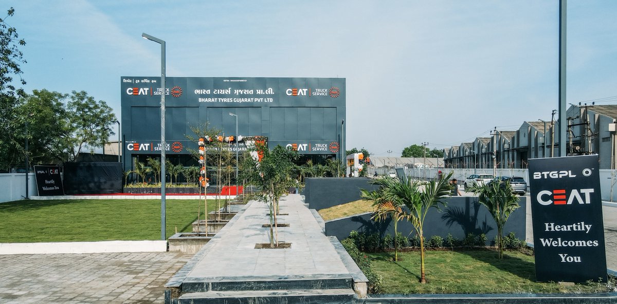 CEAT Inaugurates its largest Truck Service Hub in Gandhidham, Gujarat ...