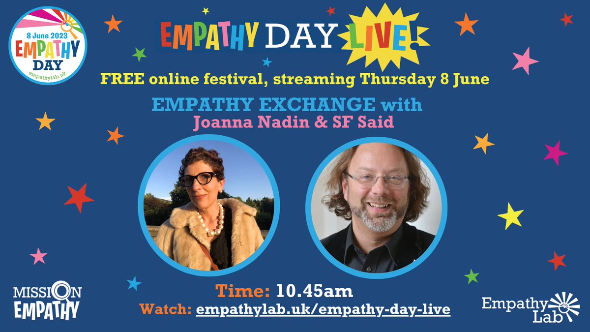 EmpathyLabUK on Twitter: "So brillant to hear from Joanna during our 'Making the most of Empathy ...
