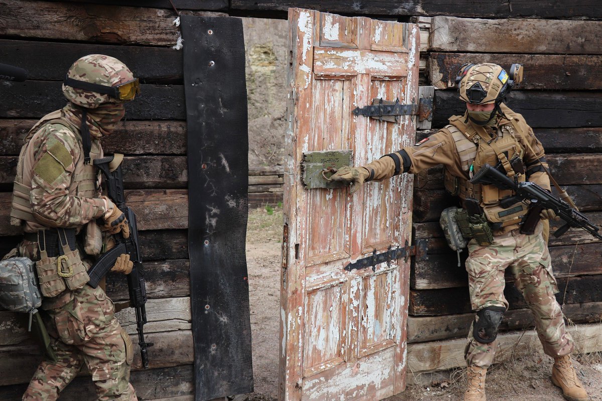 MilitaryLand.net on Twitter: "📷 Volunteers, who recently joined Spartan Brigade of Ukrainian ...
