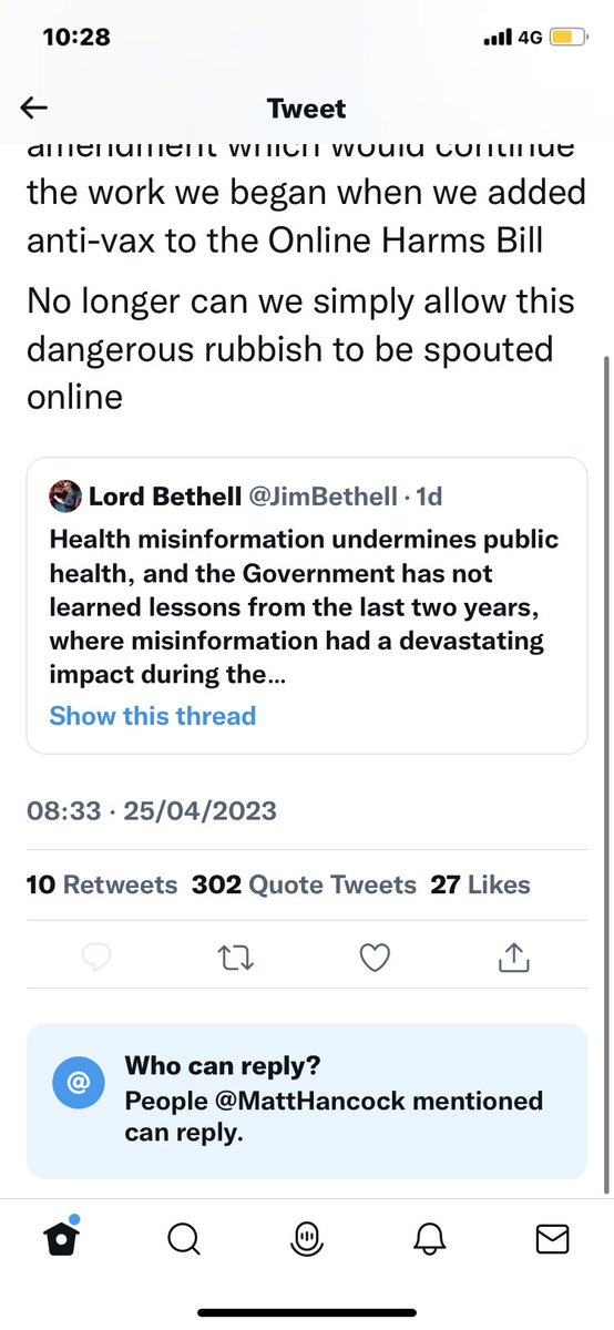 Kathy Gyngell on Twitter: "Would you look at this! @MattHancock - yes he of disinformation ...