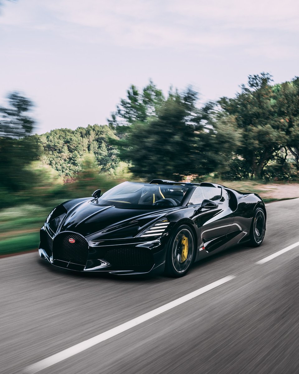 Bugatti on Twitter: "On twisting French coastal roads, only one automobile can forge an ...