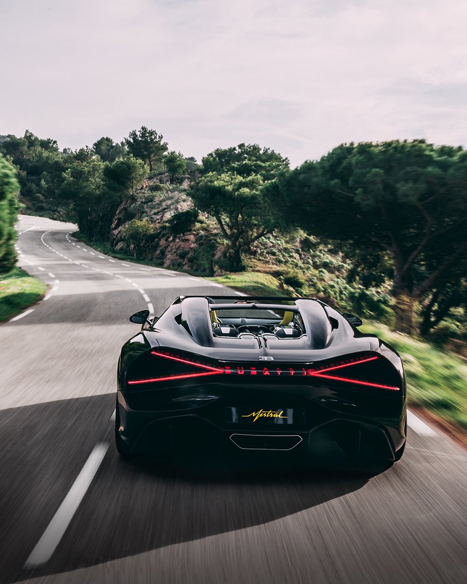 Bugatti on Twitter: "On twisting French coastal roads, only one automobile can forge an ...