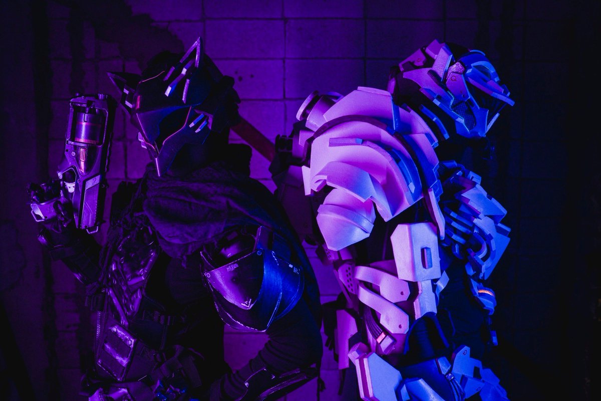 ERASER on Twitter: "さあ、お前の罪を数えろ、、(`・ω・´) @Koma_Koma_86のフルアーマーデビュー戦Now🤪👍 @11Vadu さんヘルム併せがやっと実現しやし ...