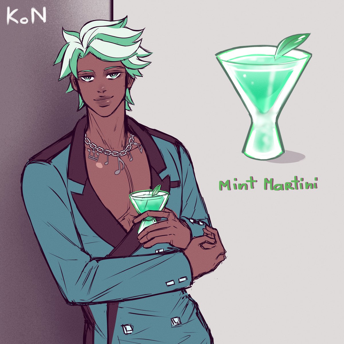Luna ᥫ᭡ On Twitter Rt Kathycat1996 Mint Choco Cookie With A Mint Martini 🍸 Cookierunkingdom