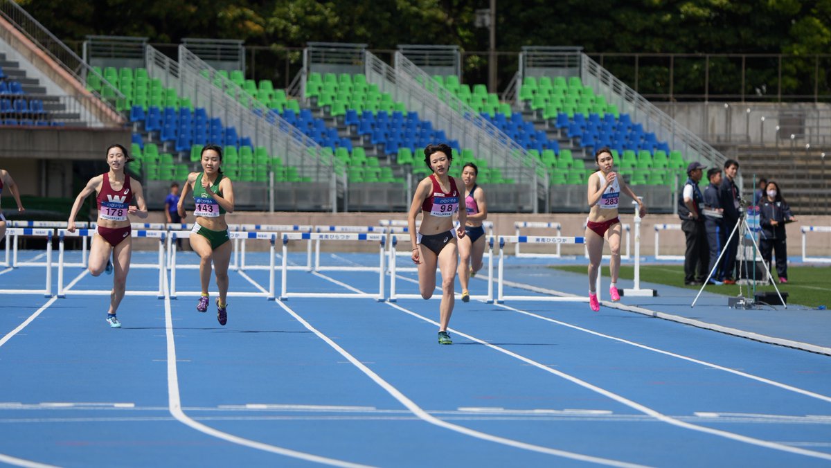 ATHLETE News on Twitter: "4/23 2023日本学生陸上競技個人選手権大会 最終日ハイライト 女子400mH決勝 個人選手権の借りは、個人選手権で 優勝 山本亜美 ...