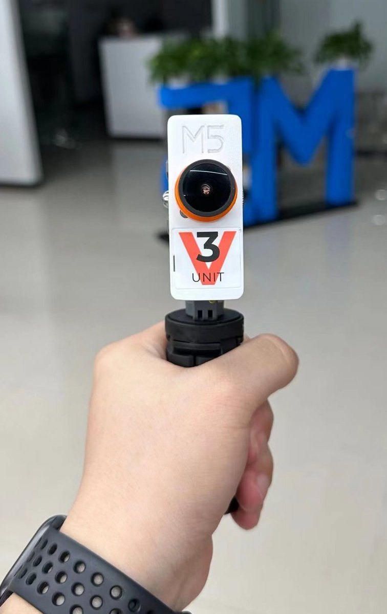 M5Stack on Twitter: "UnitV3 Ultraman Transformation Stick"