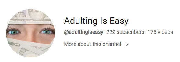 Lauren | Adulting Is Easy on Twitter: "I'm comparing me to me today, not to big YouTubers. I got ...