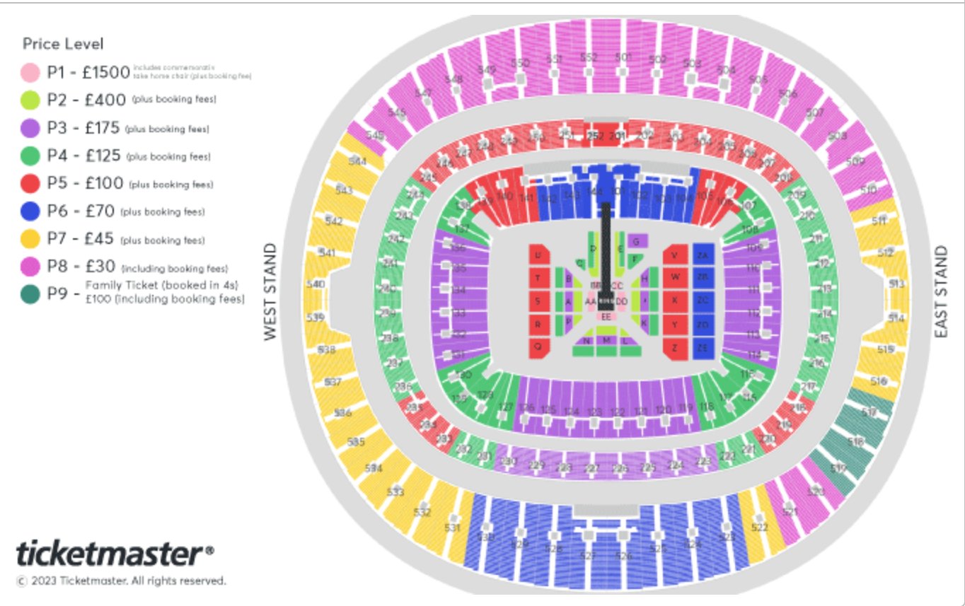 Ticketmaster Seating Chart Taylor Swift Ireland: Tickets, Prices,