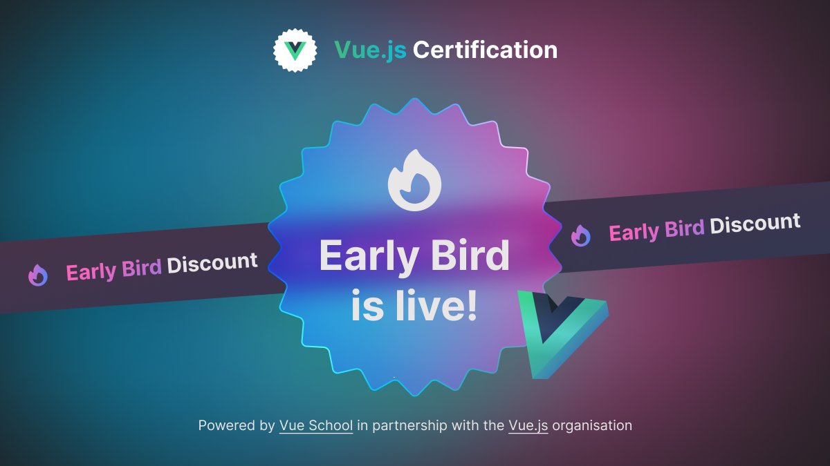 Ricardo De Paula On Twitter Rt Vuejscertify The Vuejs Certification Pre Order Is Now Live