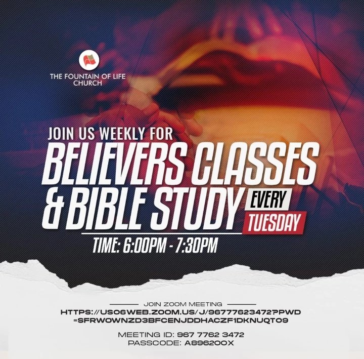 College Bible Study Flyer
