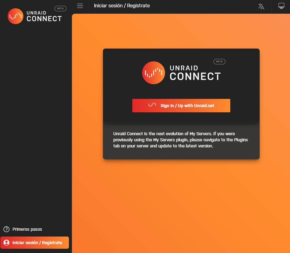 UNRAID on Twitter: "RT @UnRAIDES: 🖥️ Hola UnRAID Connect, adiós My Servers😎 ‼️Nueva interface ...