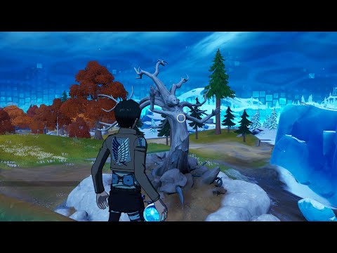 Fortnite Boards on Twitter: "🔔 There's a tree where the three seasons collide... - Emote near ...