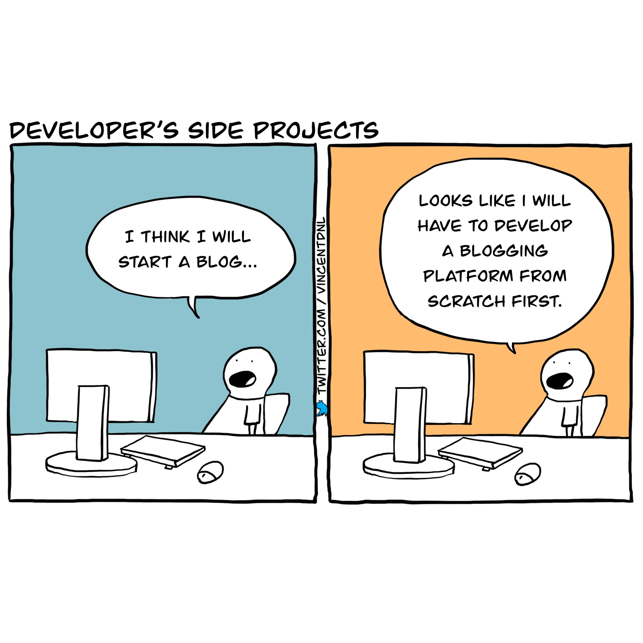 Vincent Déniel on Twitter: "Reusing something that already exists? That's not the developer's ...
