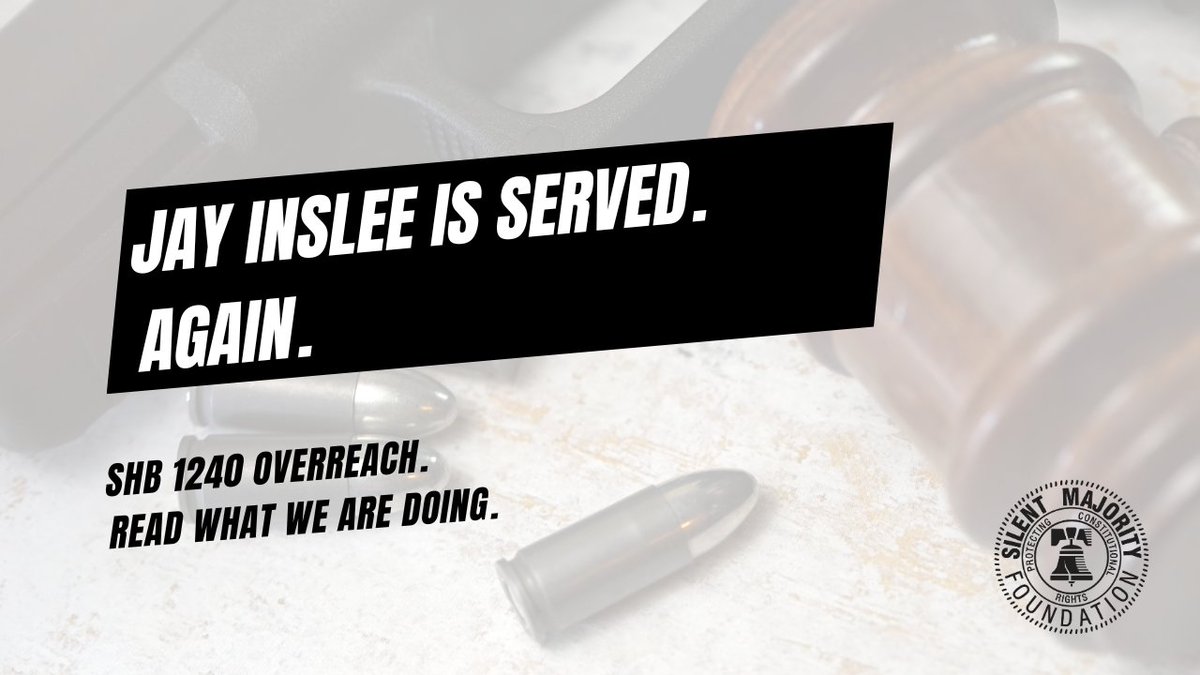 Silent Majority Foundation on Twitter: "Acting immediately, today we filed a state lawsuit ...