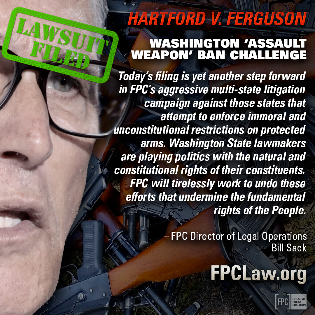 Firearms Policy Coalition on Twitter: "Today, FPC announced that it has filed a federal Second ...