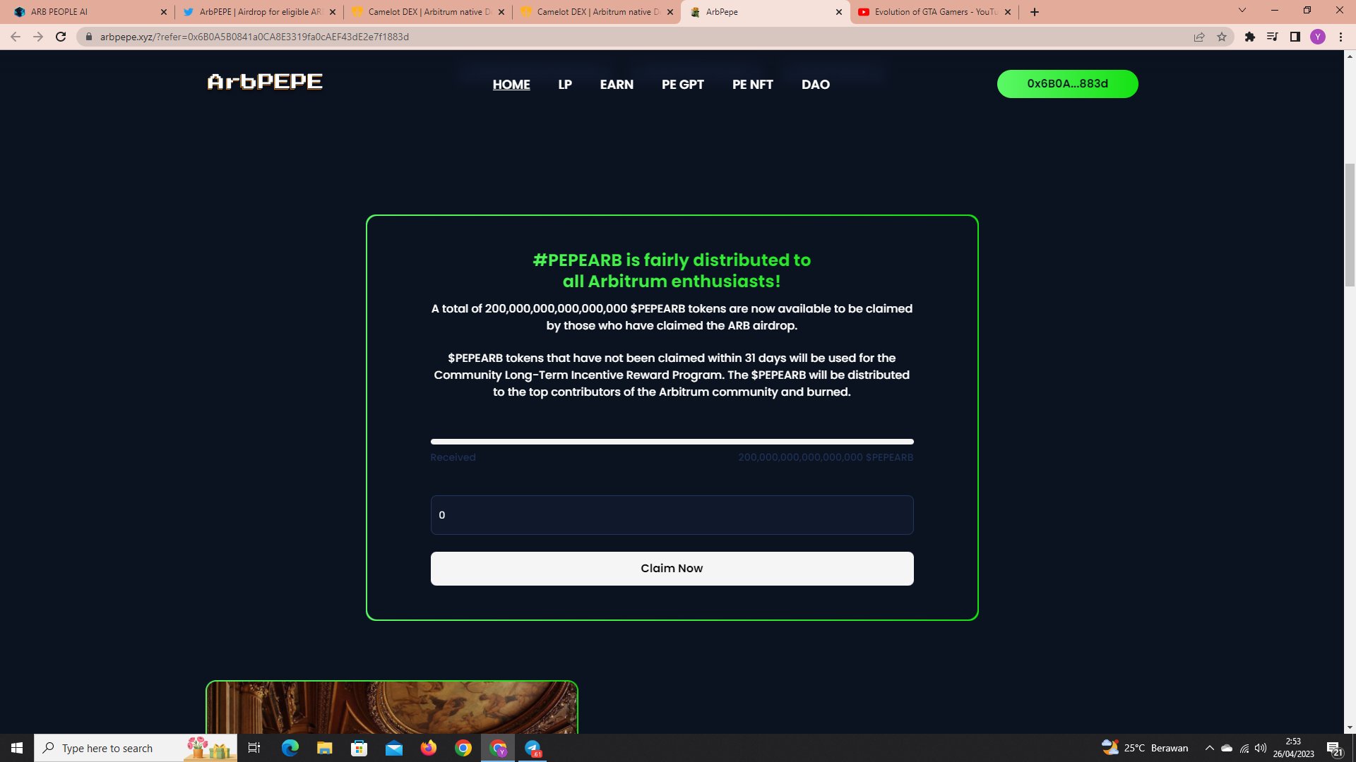 ArbPEPE | Airdrop for eligible ARB & PEPE holders on Twitter: "When rug?🐸 #PEPEARB #Arbitrum # ...