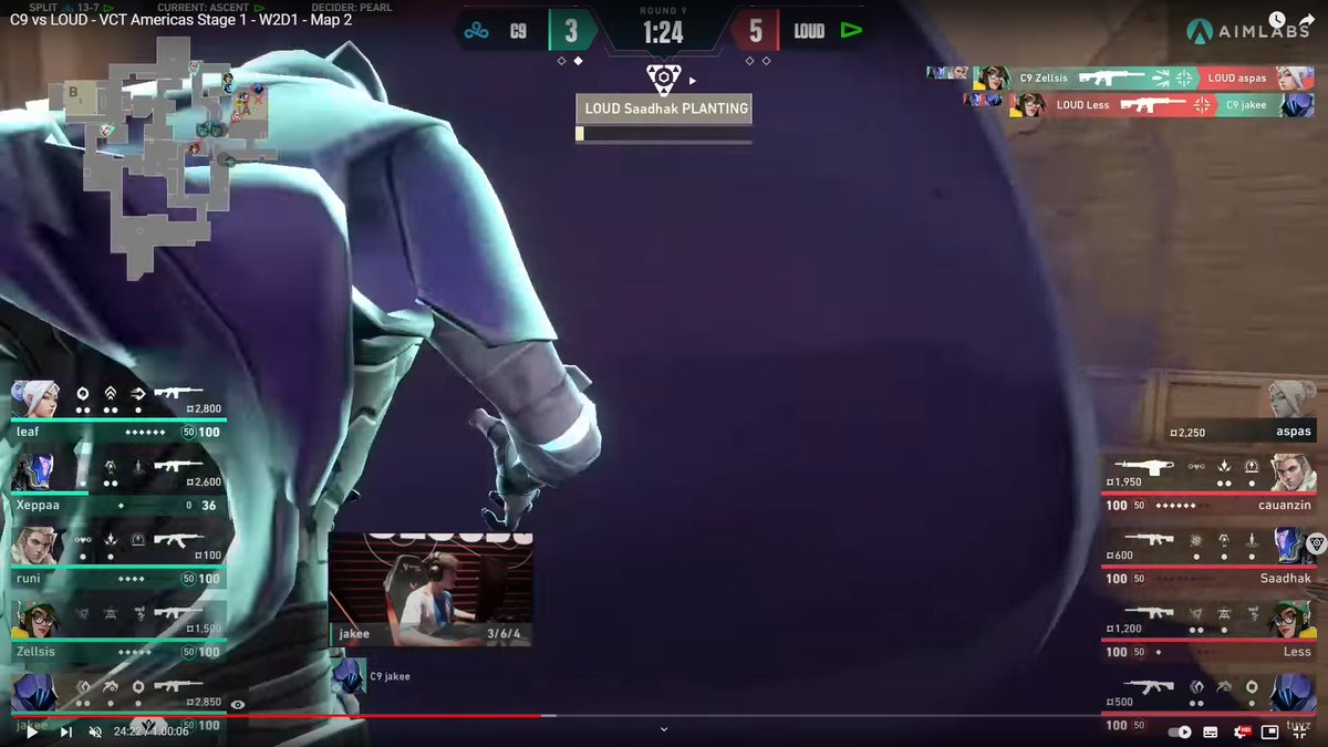 nest | NPL - Nest Pro League on Twitter: "🆚C9 🔸Aqui na Ascent ele jogou lento varanda enquanto o ...