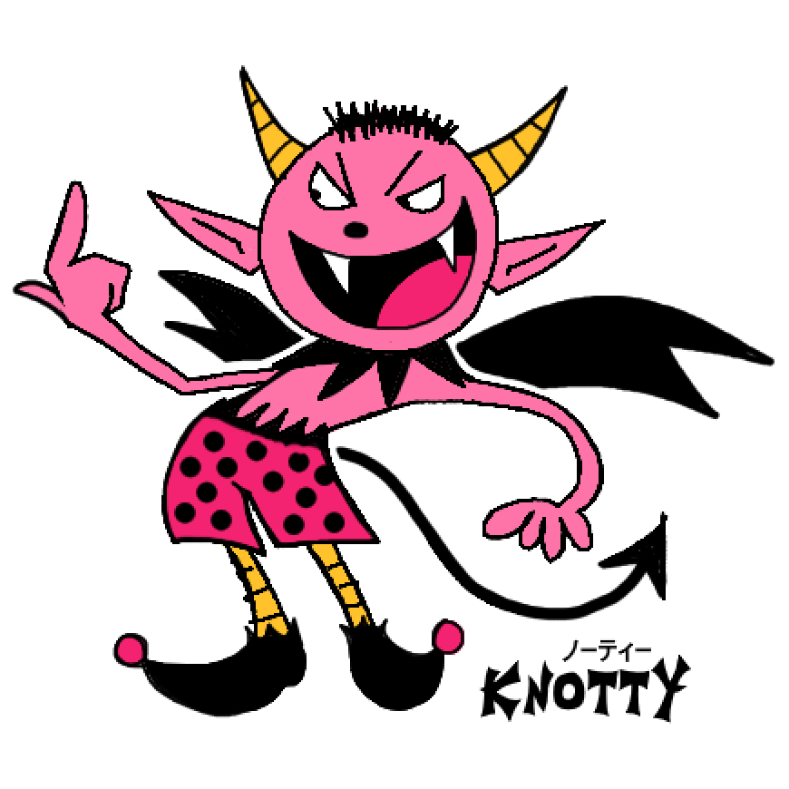 Saucer on Twitter: "KNOTTY the devilish devil"