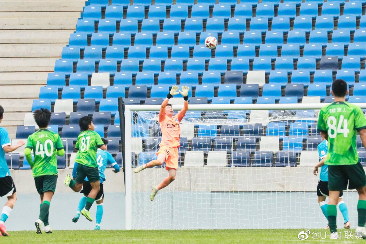 HOTPOT FOOTBALL on Twitter: "In CFA U21 league held at Dalian Suoyuwan Football Stadium on April ...