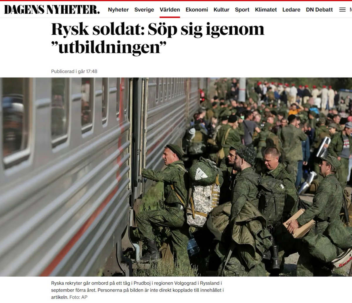 Jari Lairolahti on Twitter: "Ryssar vittnar om att soldater som flyr slagfältet hålls fångna i ...