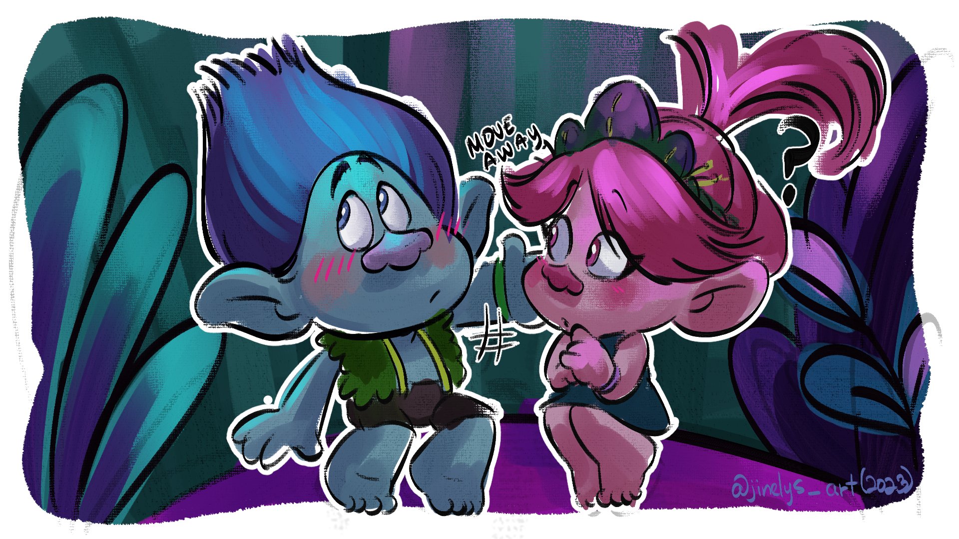 💕Jinelys💕 Looking 4 work ️ on Twitter: "🧵#Comic 1 out 4! Thank you for your support!!!! @Trolls ...