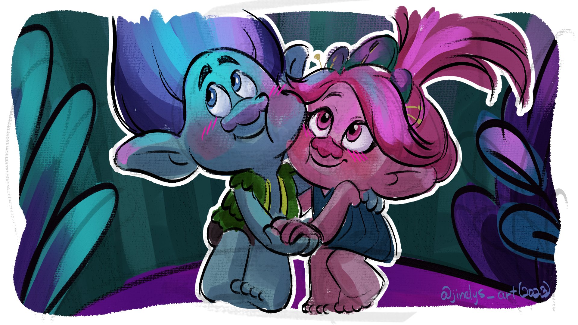 💕Jinelys💕 Looking 4 work ️ on Twitter: "🧵#Comic 1 out 4! Thank you for your support!!!! @Trolls ...