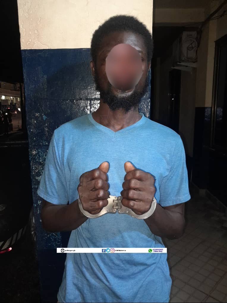 Ghana Police Service on Twitter: "The suspects, Ezekiel Stephen Oghenekaro, Samuel Amoashie and ...