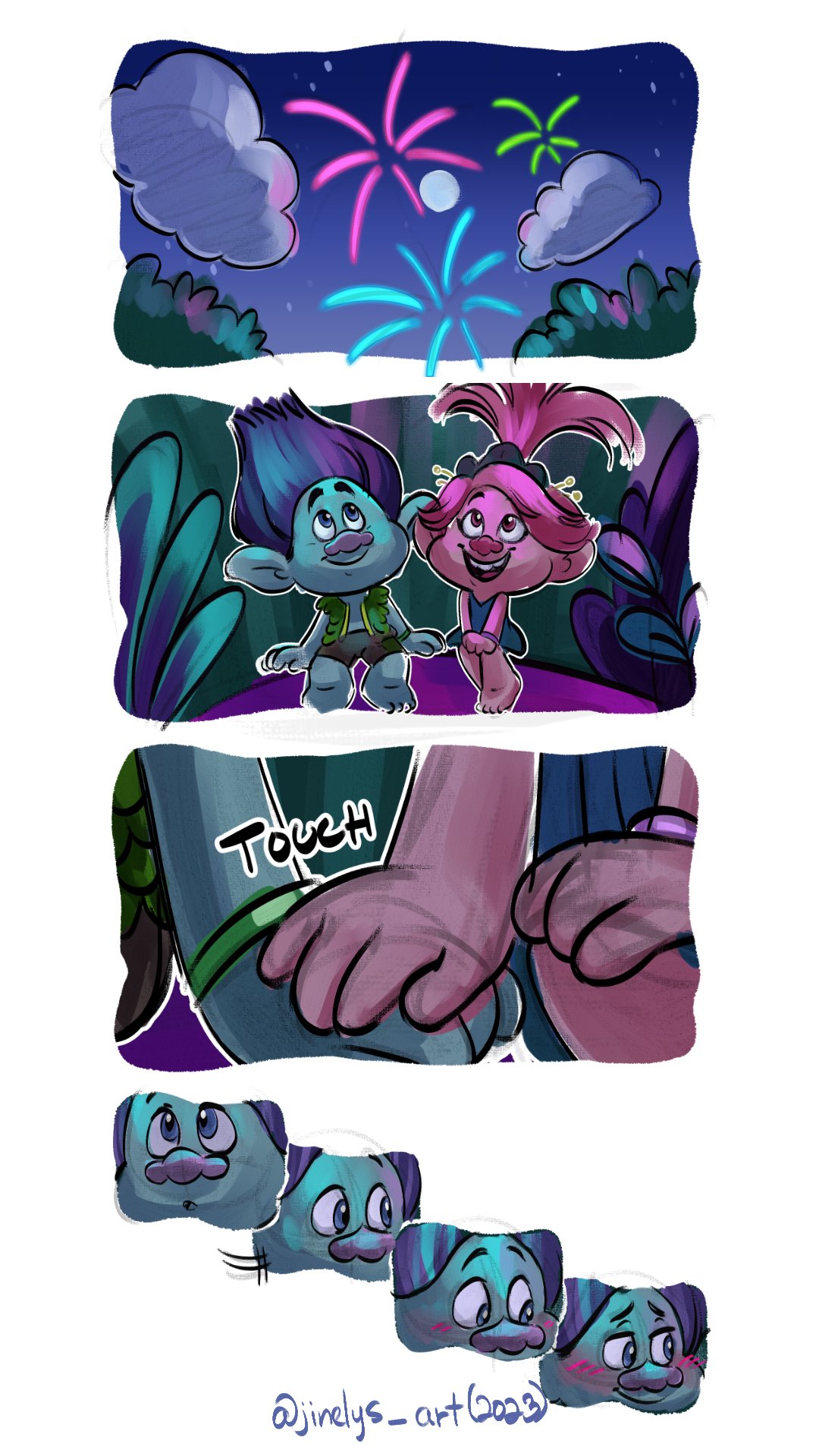 💕Jinelys💕 Looking 4 work ️ on Twitter: "🧵#Comic 1 out 4! Thank you for your support!!!! @Trolls ...