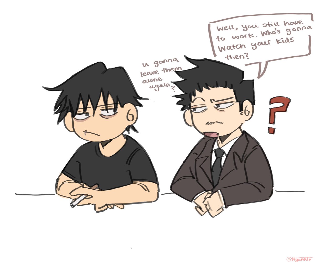 LEN (GOJO🔛🔝) on Twitter: "Him in canon: 💀 - This is an old fanart I made but never posted ...