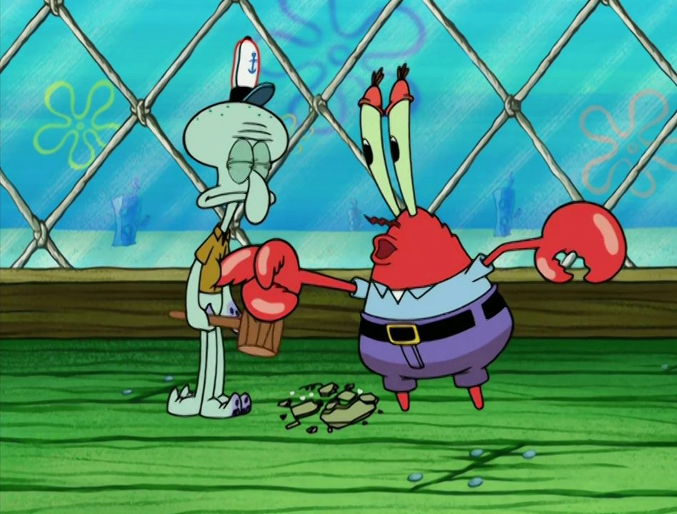 Spongebob Mad At Mr Krabs