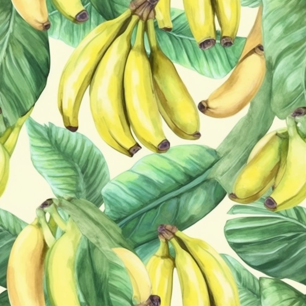Banana Tile Wallpaper