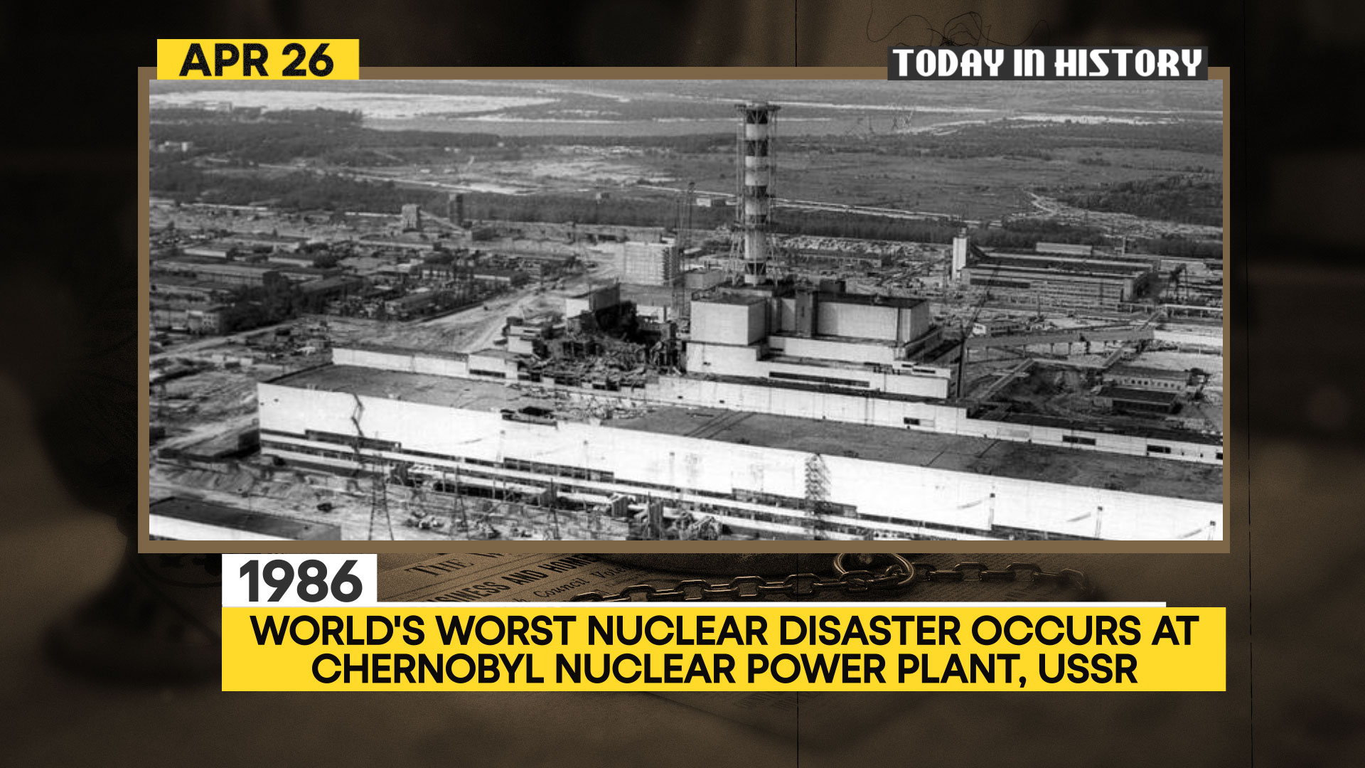 Nuclear Power Plant Disasters Chernobyl