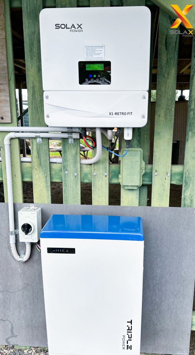 SolaX Power on Twitter: "#SolaXCase #SolaX in #Australia #SolaX retrofit solutions X1-FIT G4 can ...