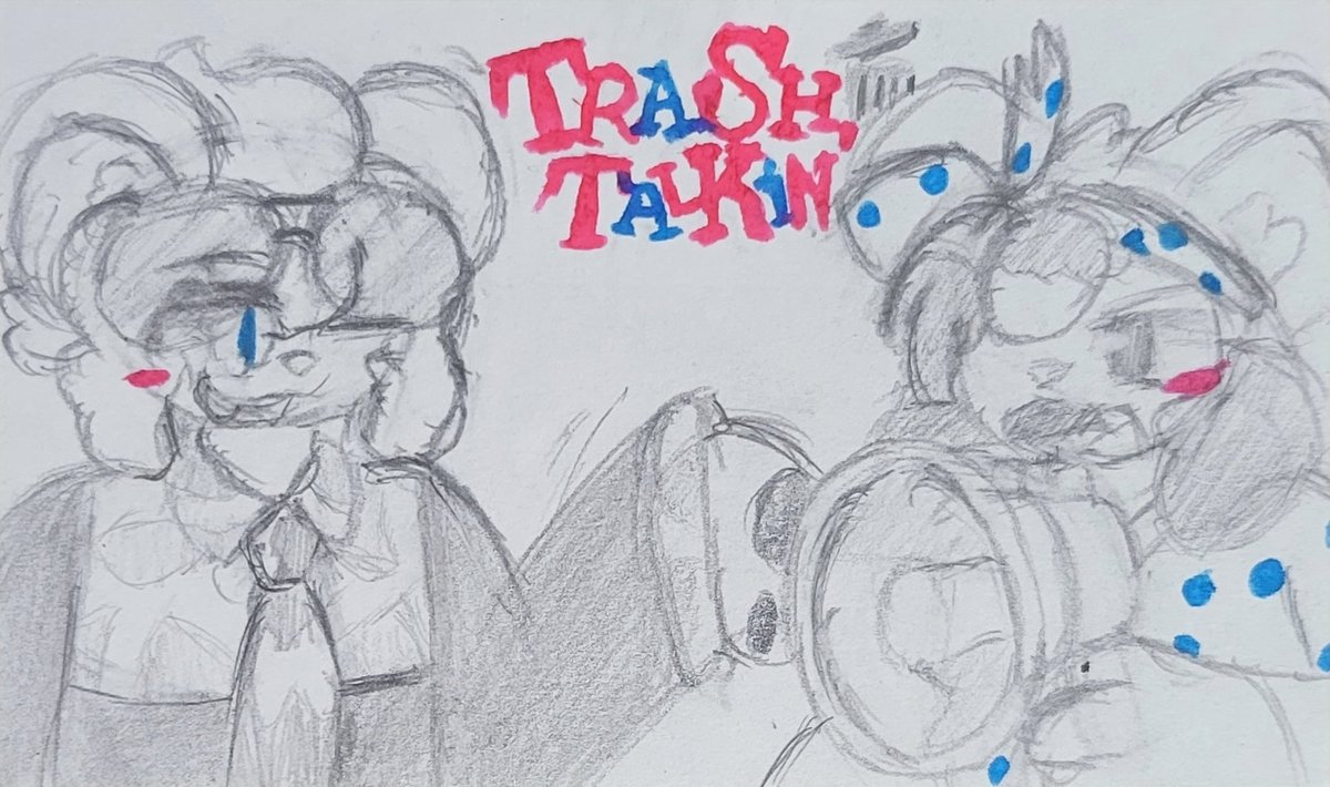 Maple on Twitter: "trash talkin' #yonkagorfanart"