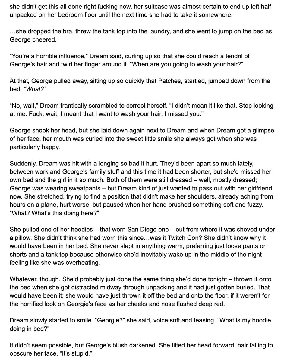 sappy ️💕 on Twitter: "hello lesbians today i bring you 1.2k words of girl dnf for day two ...