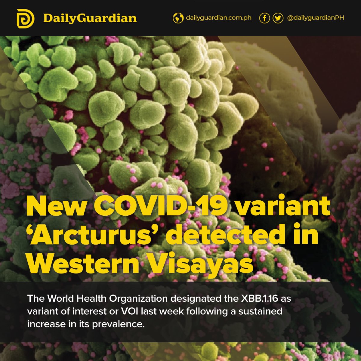 Daily Guardian on Twitter: "The Philippines has confirmed its first case of omicron subvariant ...