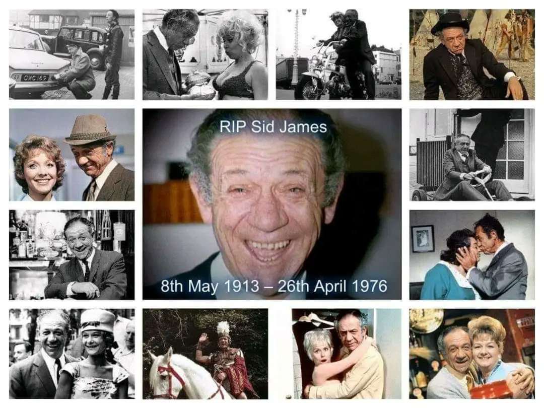 🇬🇧📺 Classic British TV 📺🇬🇧 on Twitter: "Remembering the Legendary Sid James who passed away on ...