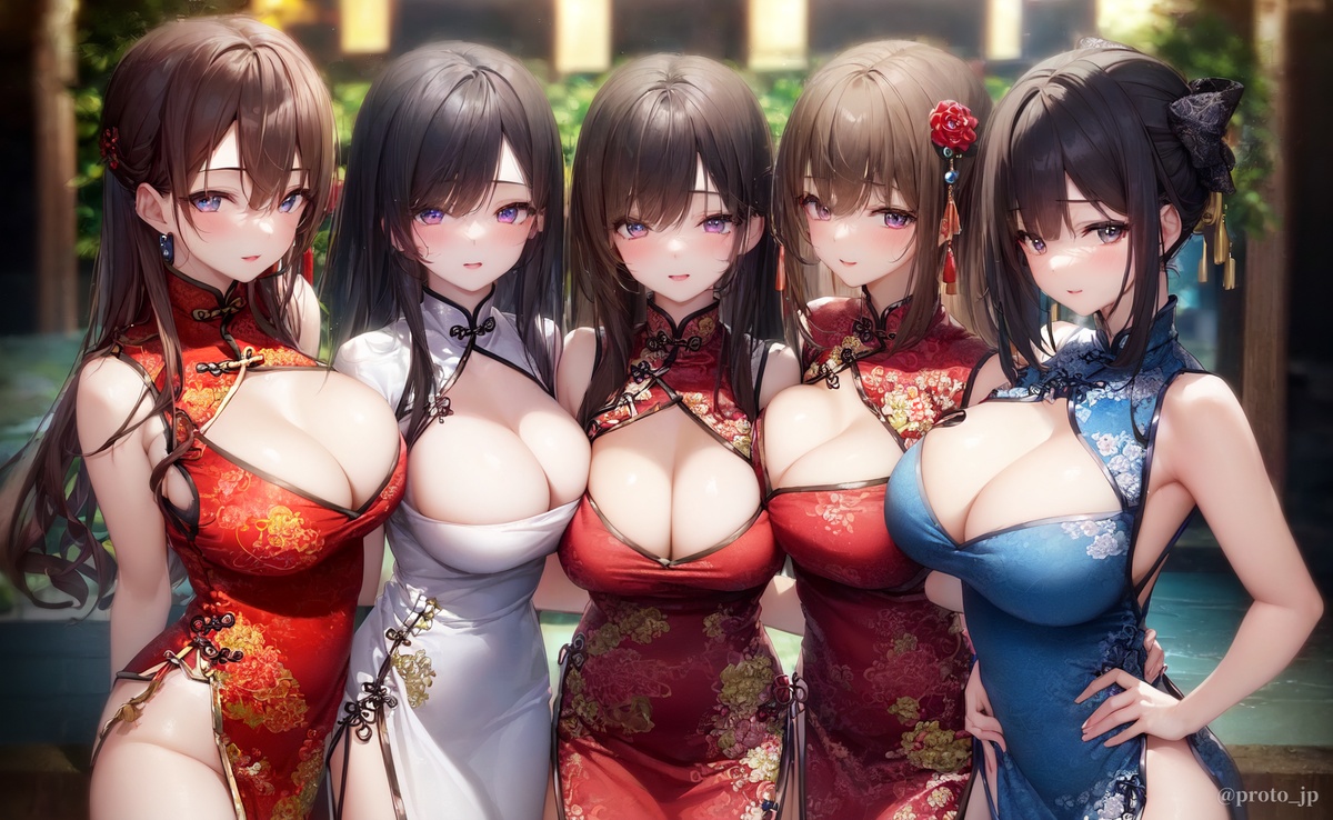 PROTO@AiArt on Twitter: "こちらは全体公開 #AIart #AIイラスト 未公開イラスト更新分ピックアップ5枚｜pixivFANBOX https://proto ...