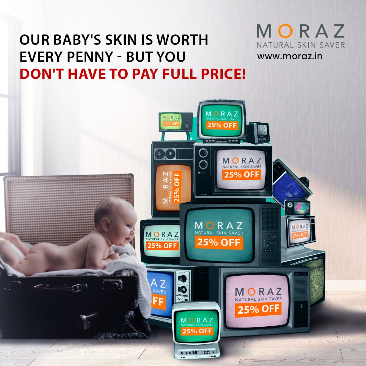 Moraz India on Twitter: "Discount days begin. hurry up..! Moraz presents you with a 25% discount ...