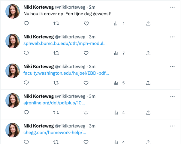 Jan B. Hommel on Twitter: "Dit is dus wat ik bedoel: Ik vraag @nikikorteweg hoe zij een twee-bij ...