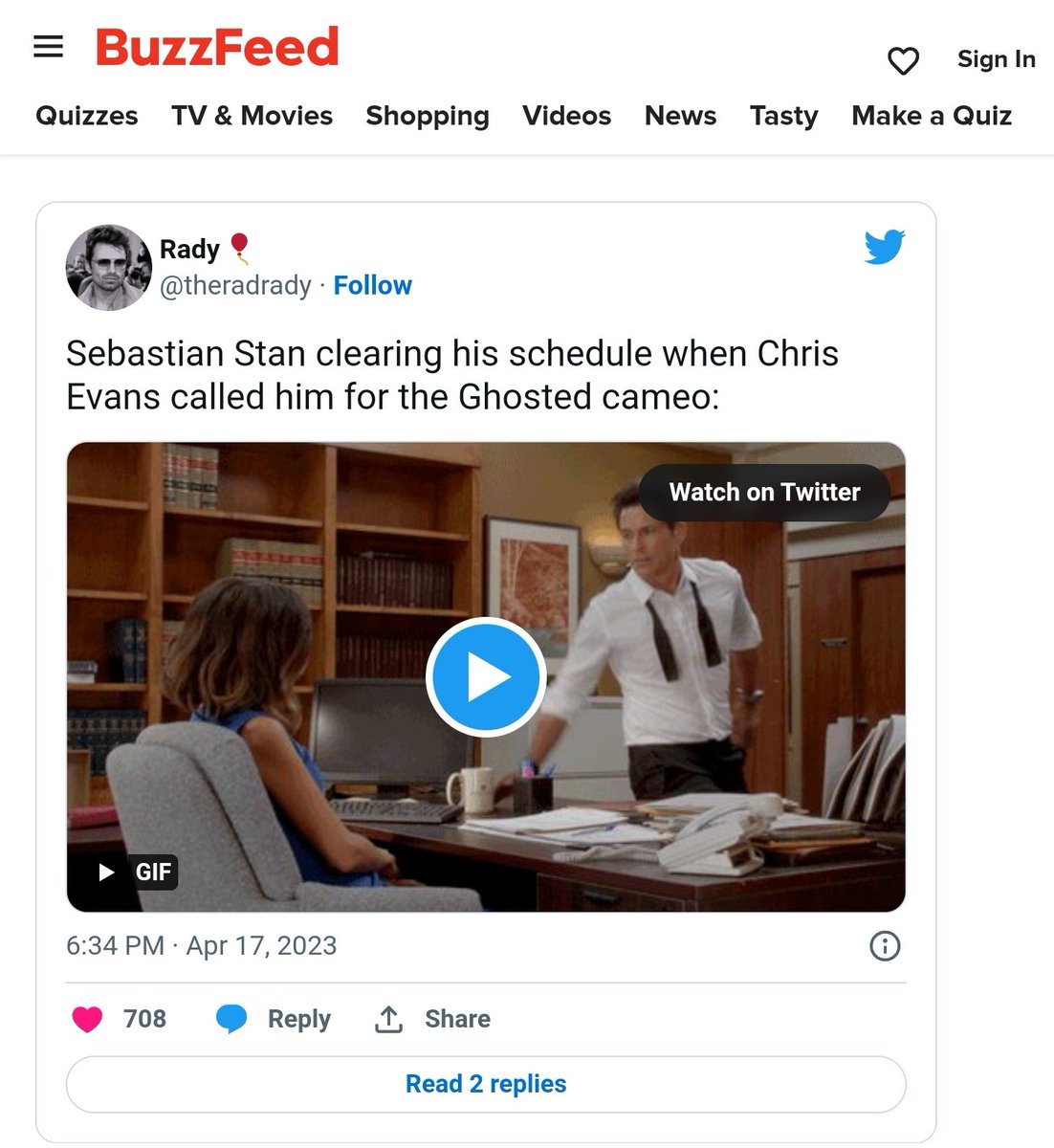 Rady🎈 on Twitter: "The fact BuzzFeed probably read most of my Ghosted clownery from that day... 😭🤡"