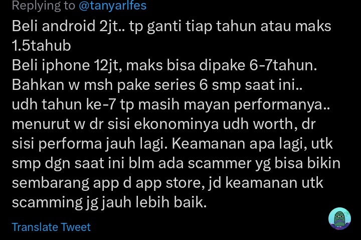 Tanyarl 💚 on Twitter: "Ada banyak bgt user ip seri 8 kebawah blg klo performa hpnya masih oke ...