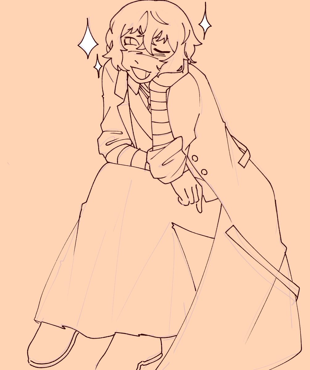 Chibi lover on Twitter: "Some more dazais in beige skirts #bsd #Dazai #bsdfanart"