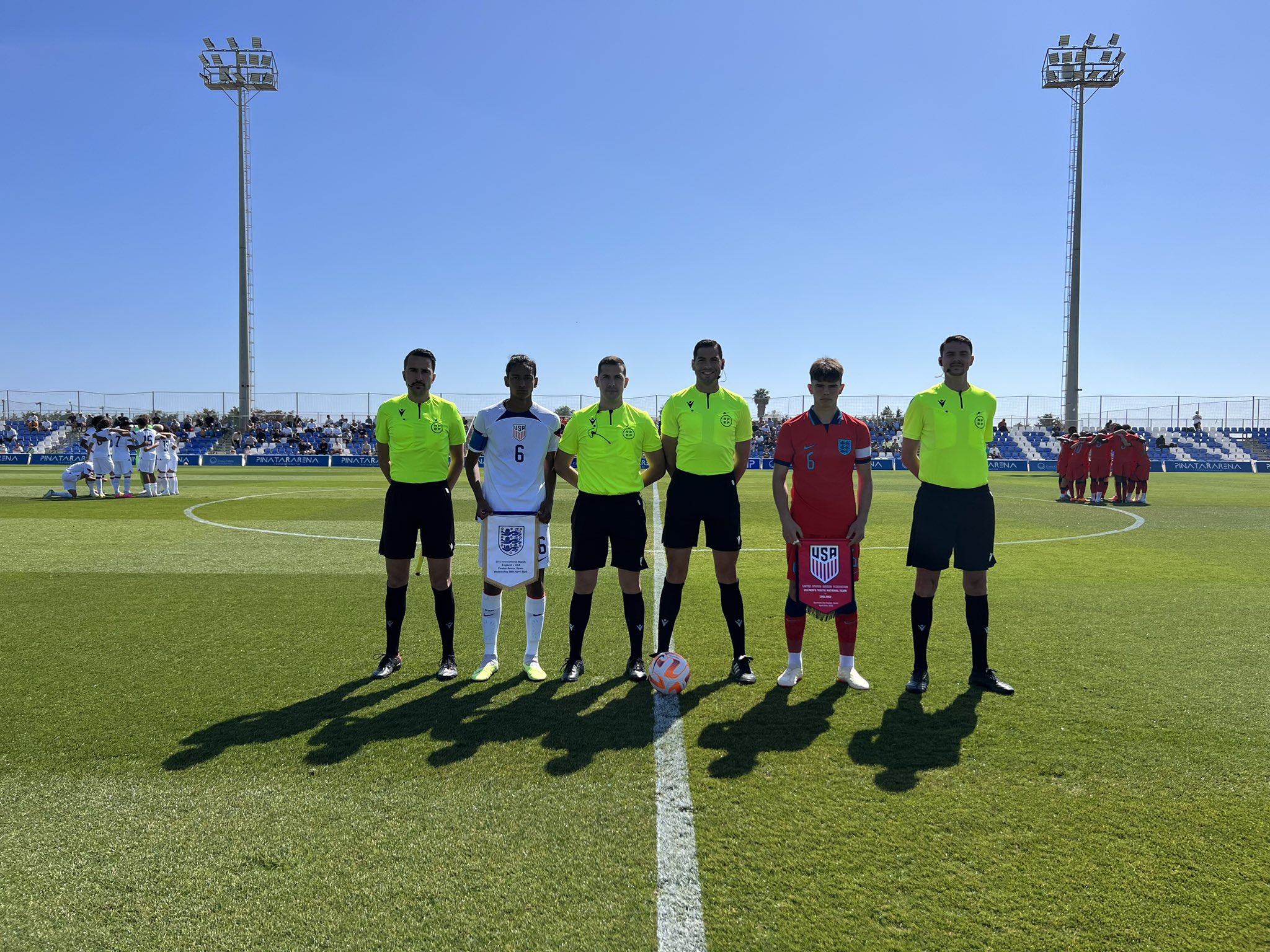 Pinatar Arena on Twitter: "⏰ DESCANSO. 🏴󠁧󠁢󠁥󠁮󠁧󠁿 @England U15 |0-1| @ussoccer U15 🇺🇸" / Twitter